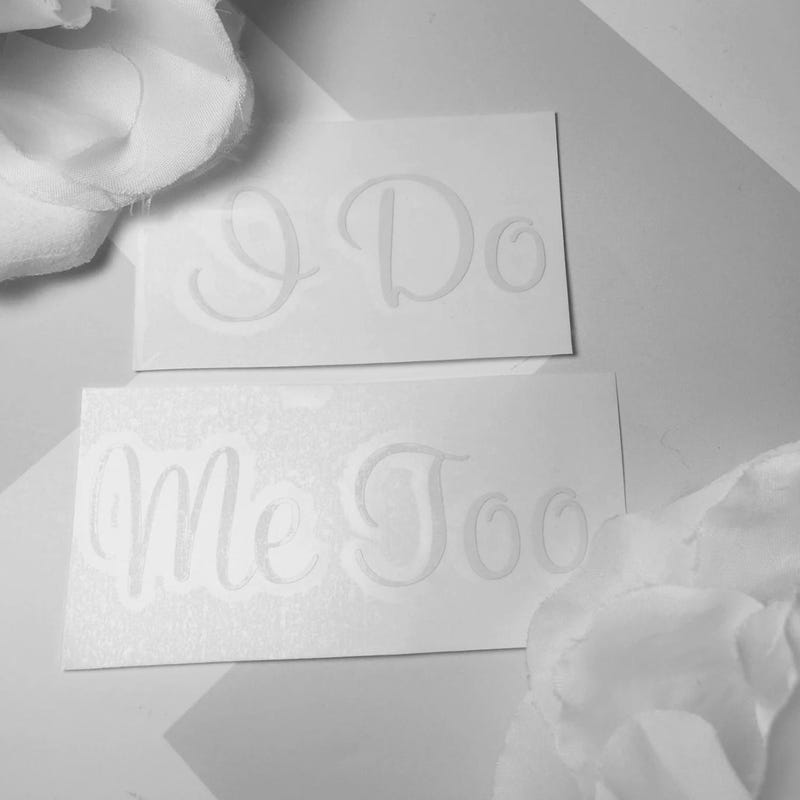 I Do Shoe Stickers - Etsy