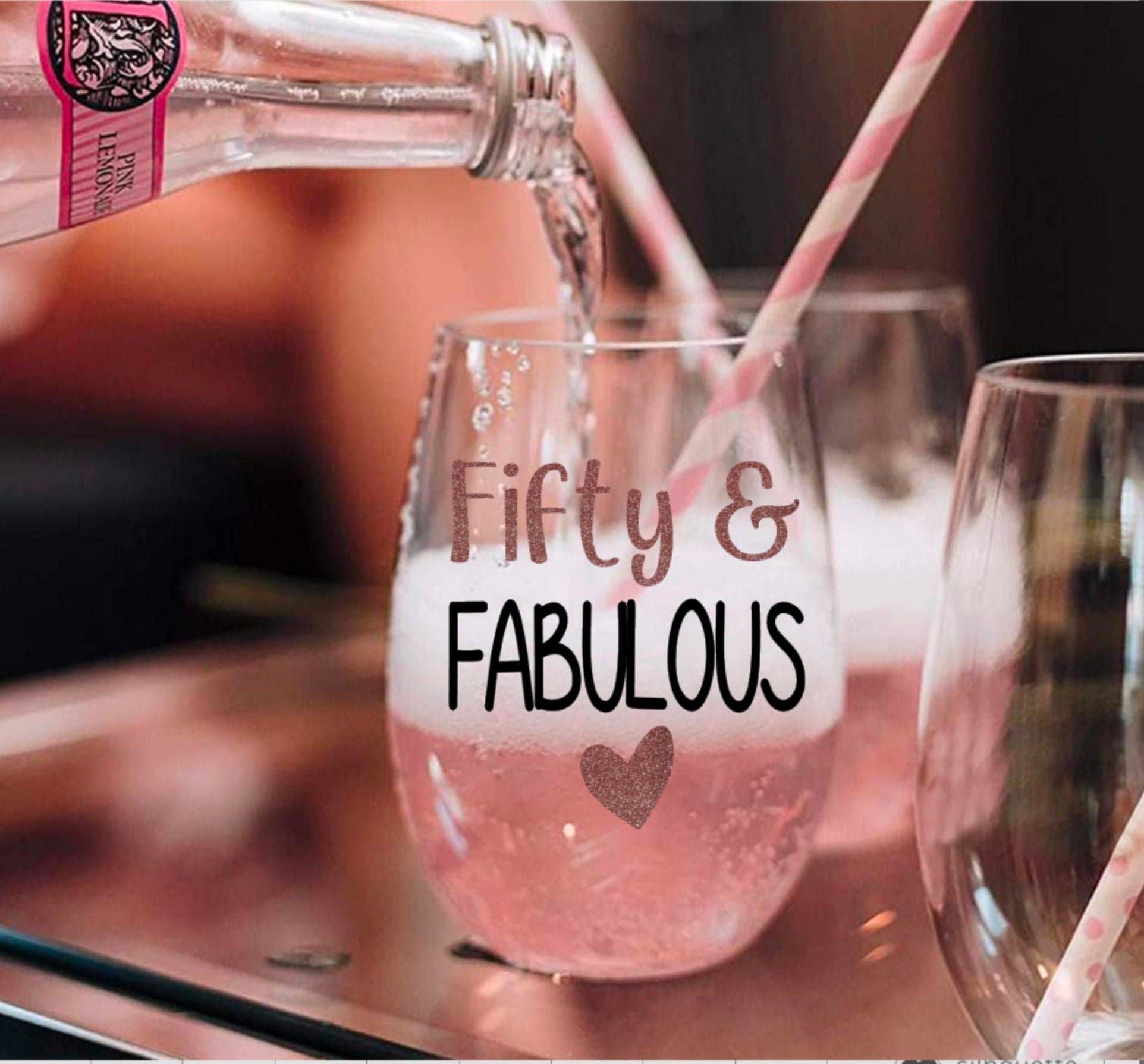 Fifty and Fabulous 50th Birthday Fifty and Fab Fifty - Etsy