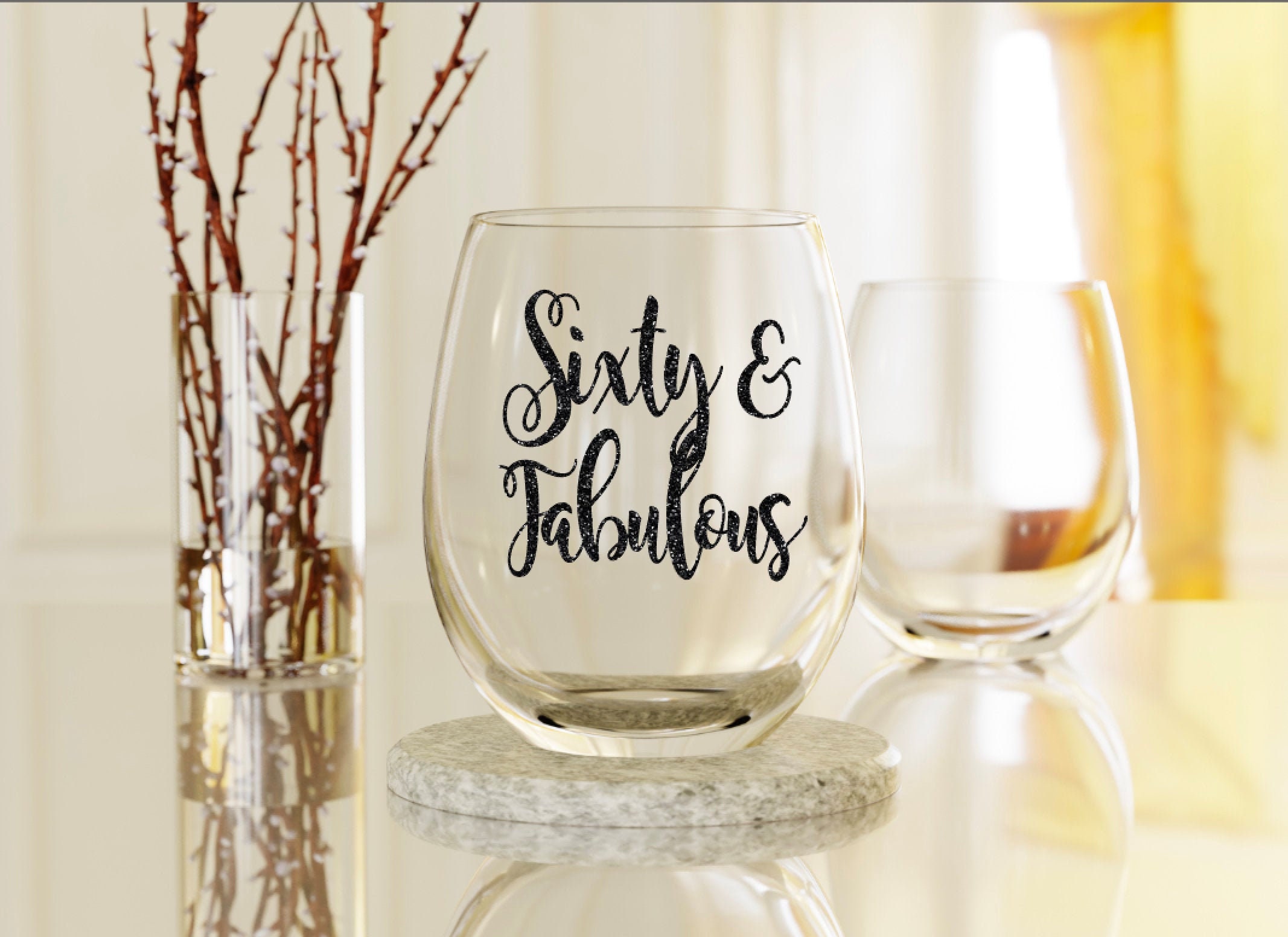 Sixty and Fabulous, 60th Birthday, Sixty and Fab, Sixth Birthday Gifts ...
