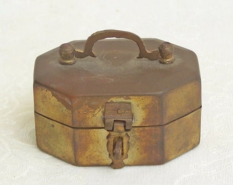 Brass Trinket Box - Etsy