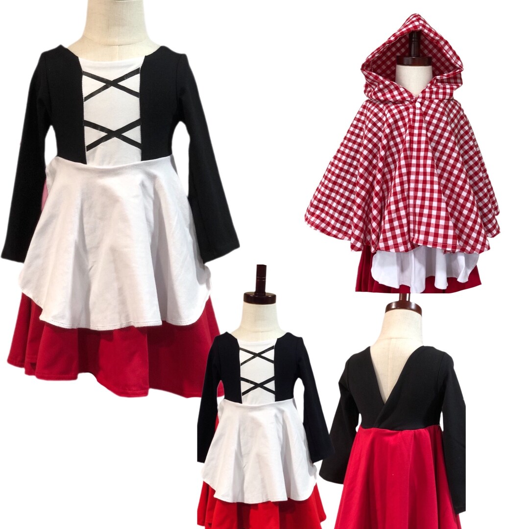 Little Red Riding Hood Dress Cape Option Can Be Bought Separately That ...