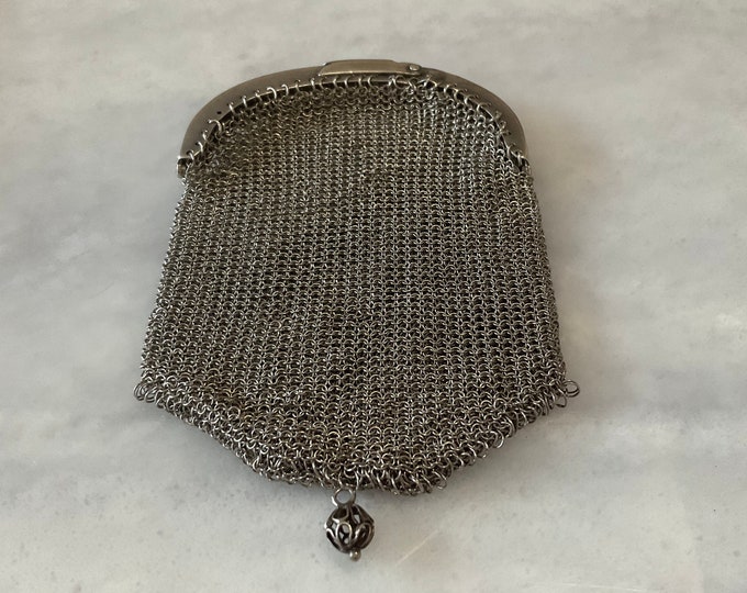 Victorian Chainmail Chatelaine Purse - Etsy