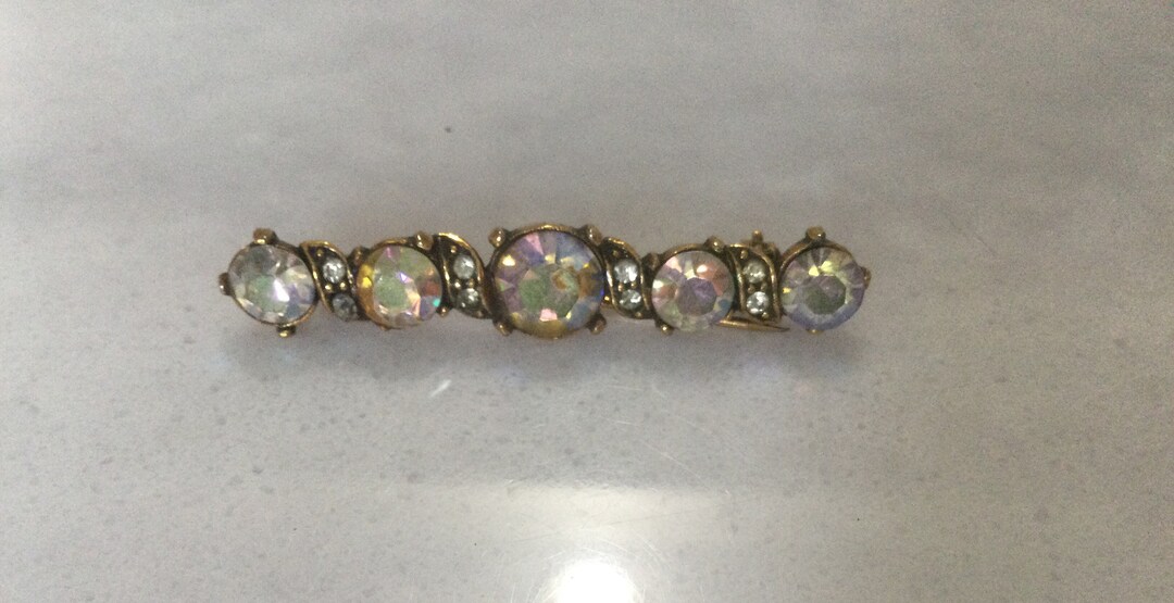 Aurora Borealis Bar Pin - Etsy