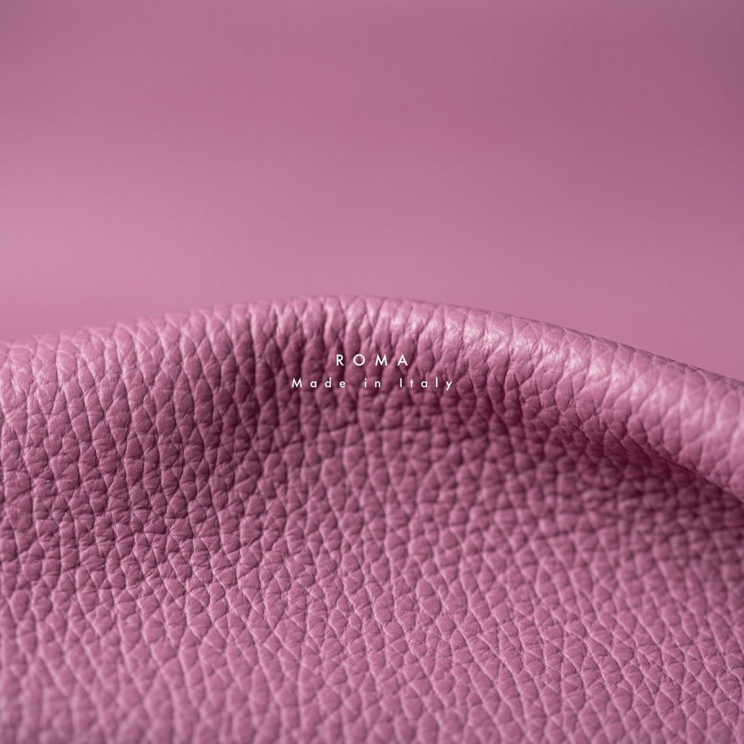 ROMA LEATHER Pieces / Sheets / Panels - Various Sizes | Col. Heather ...