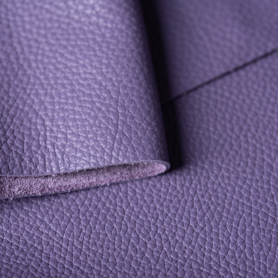 ROMA LEATHER Pieces / Sheets / Panels - Various Sizes | Col. Purple ...