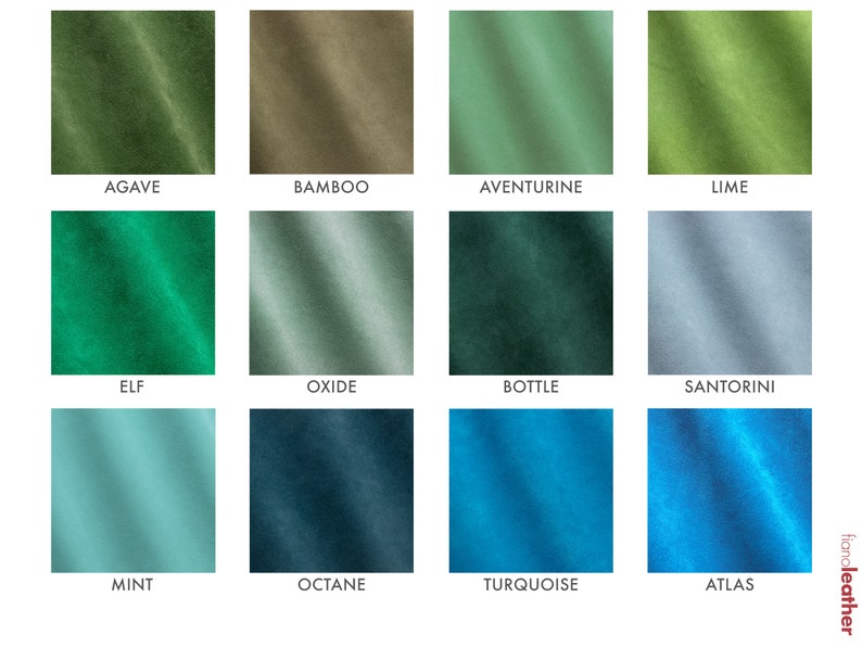 SUEDE LUX Leather Pieces / Sheets / Panels Various Sizes - Etsy
