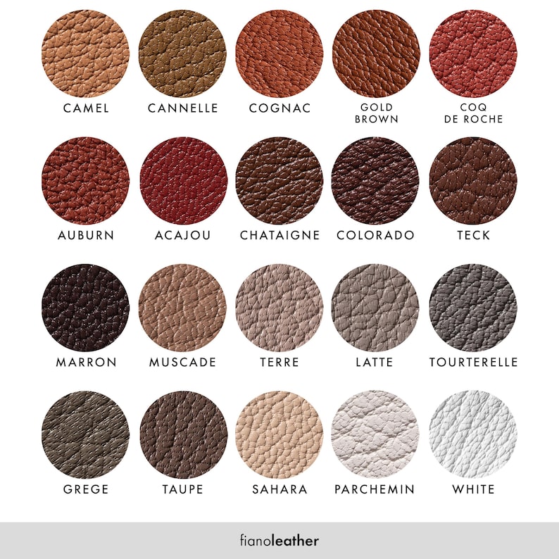 Genuine Chevre Leather: Vegetable-tanned Artisan Leather for Crafting ...
