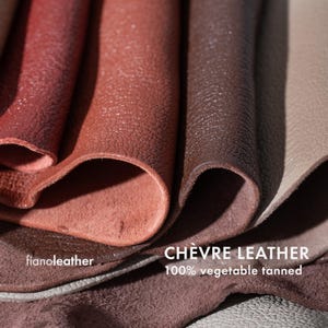 Genuine Leather for Crafting | Chevre Leather | Craft Supplies | Luxury ...