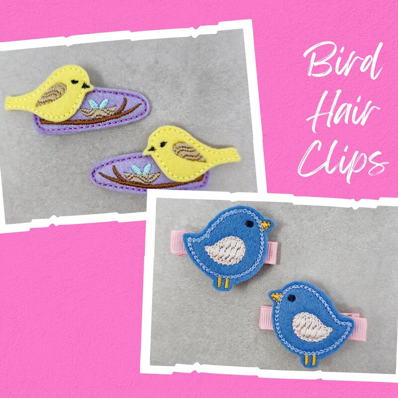 Bird Hair Clip - Etsy