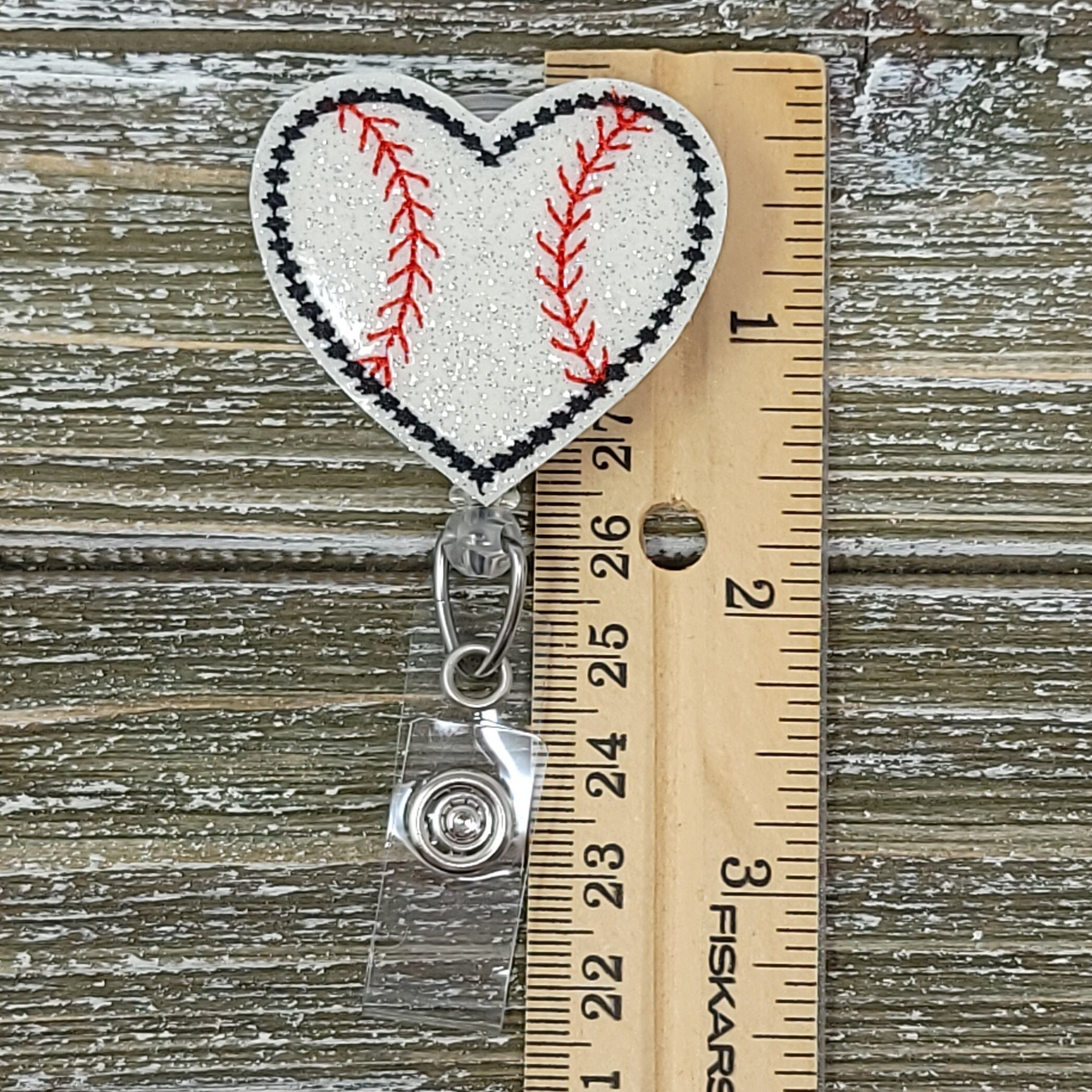 Baseball Retractable Badge Holder, Baseball Mom Badge Holder, Home ...