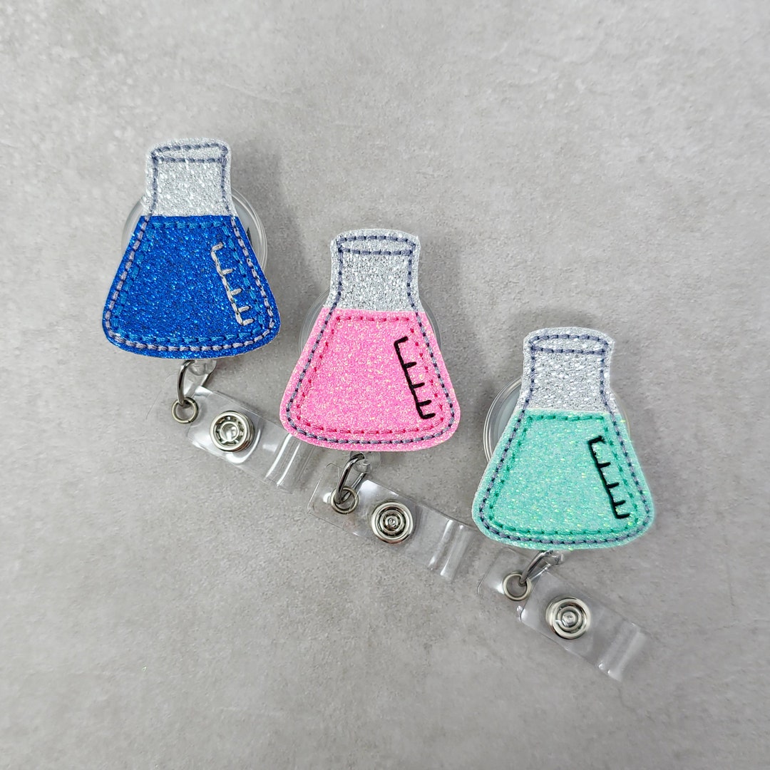 Erlenmeyer Flask Badge Holder, Erlenmeyer Flask Badge Holder, Flask ...