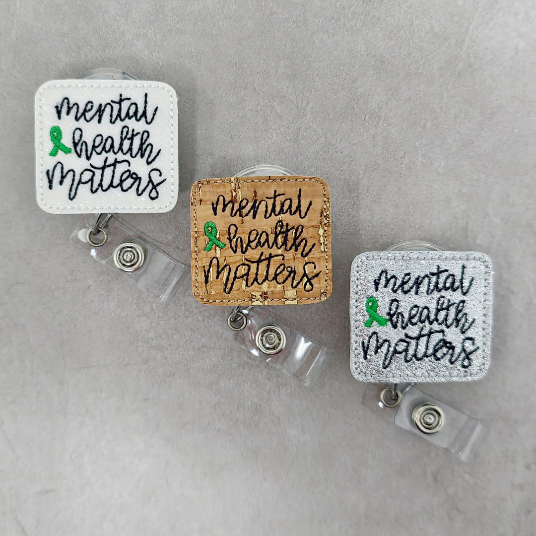 Mental Health Matters Retractable Badge Holder, Mental Health Matters ...