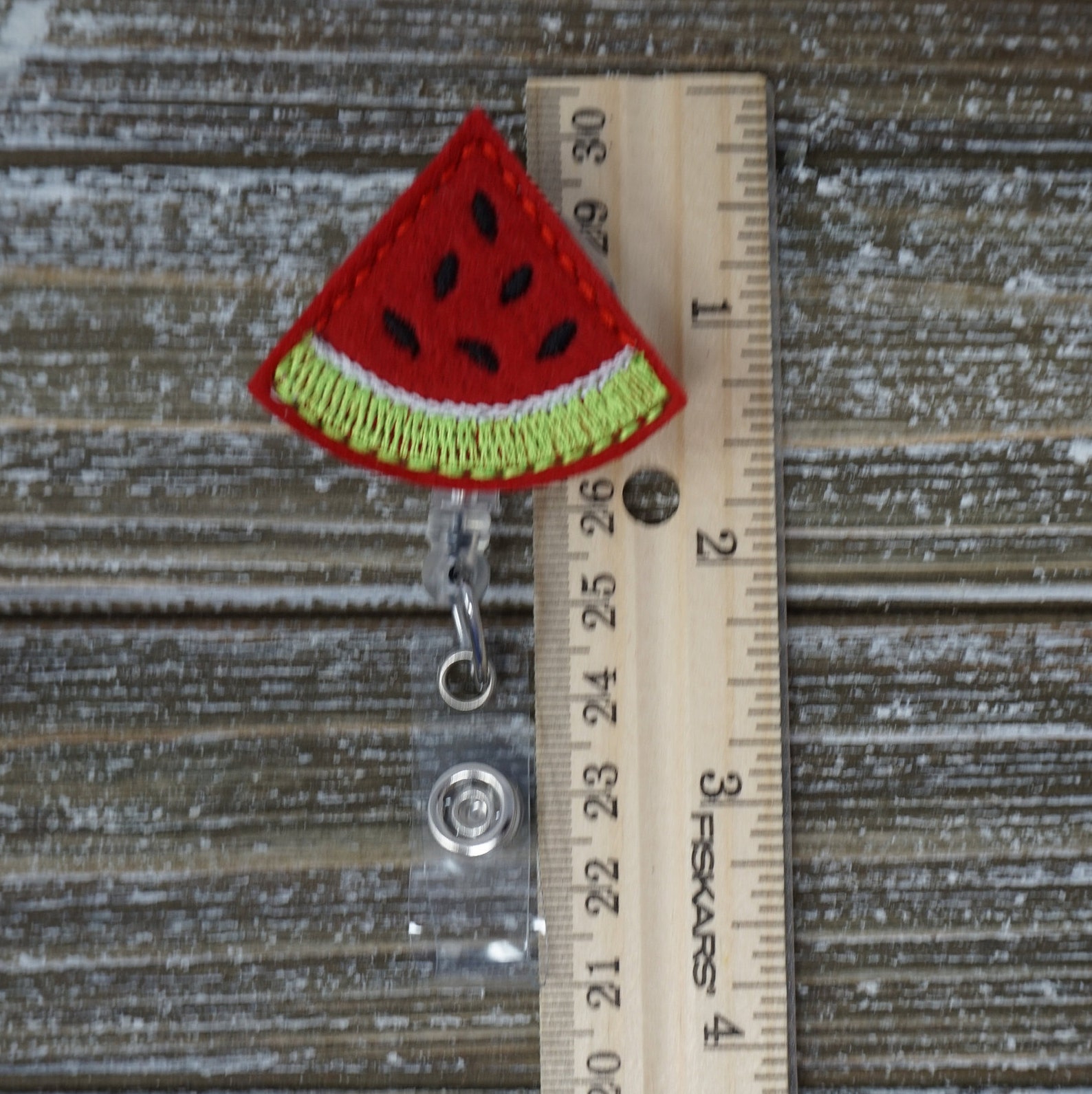 Watermelon Badge Holder Summer Badge Holder Pediatric Badge - Etsy