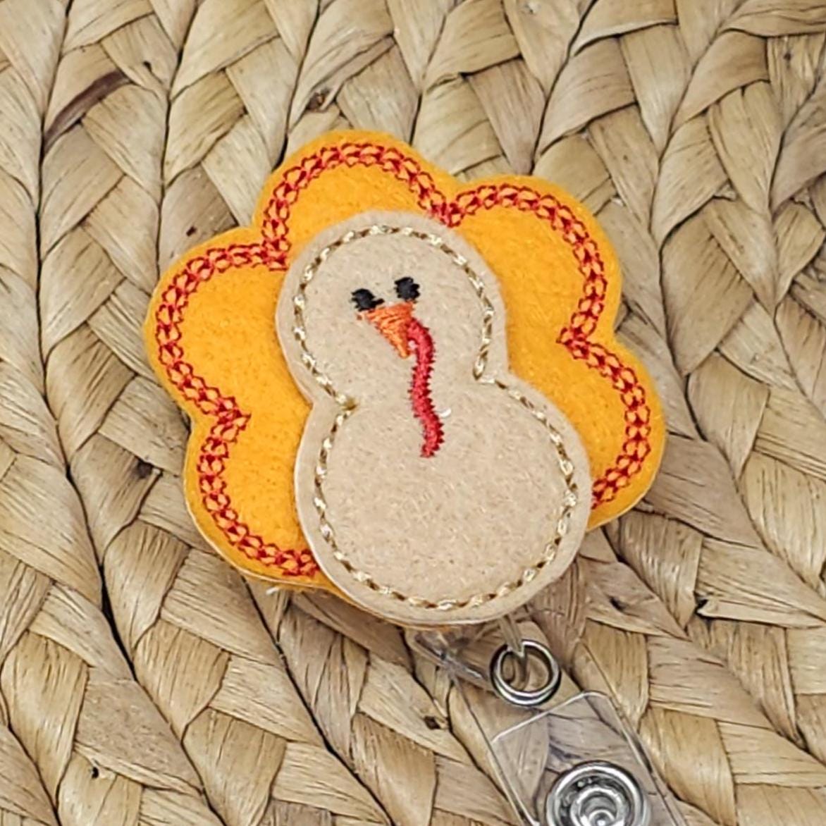 Turkey Retractable Badge Holder, Turkey Badge Reel, Turkey Badge Holder ...