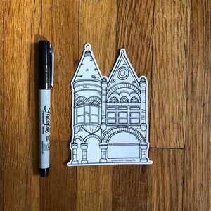 Winona Building Sticker Set | Stickers Are 4x5 | Mini Replicas of a ...