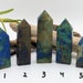 Deep Blue Azurite Tower Matte Finish Azurite Malachite Chrysocolla ...
