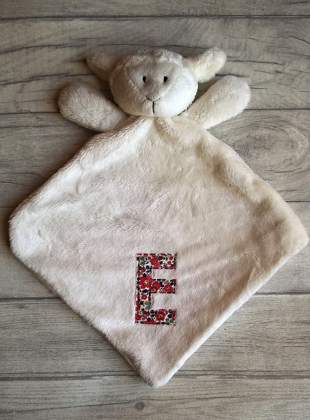 Personalised Baby Comforter Liberty Lamb - Etsy