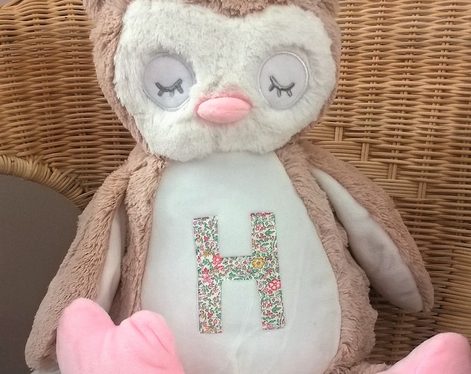 Personalised Owl Soft Toy, Liberty Fabric, Pyjama / Nightdress Case ...