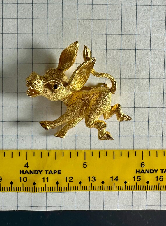 DEMOCRATIC political, running, DONKEY, pin, brooch, v… - Gem