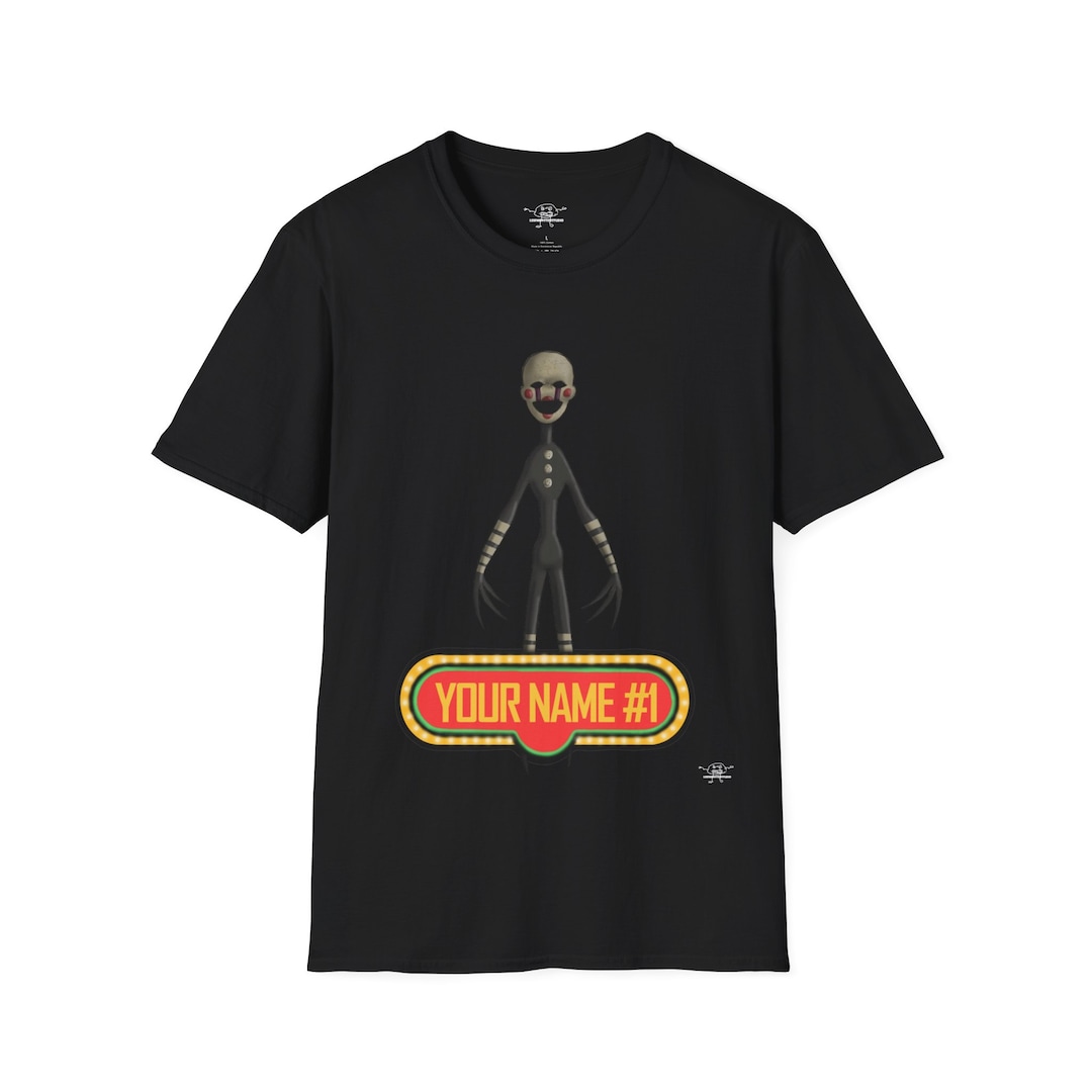 Custom Puppet T-shirt FNAF the Puppet Tshirt Fnaf Gift Personalizable ...