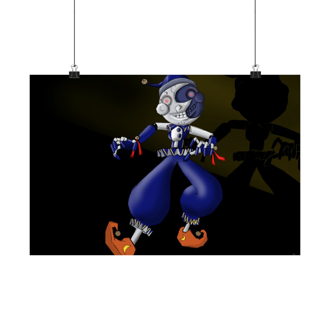 Moondrop Matte Horizontal Posters FNAF Poster Matte Print FNAF Moondrop ...