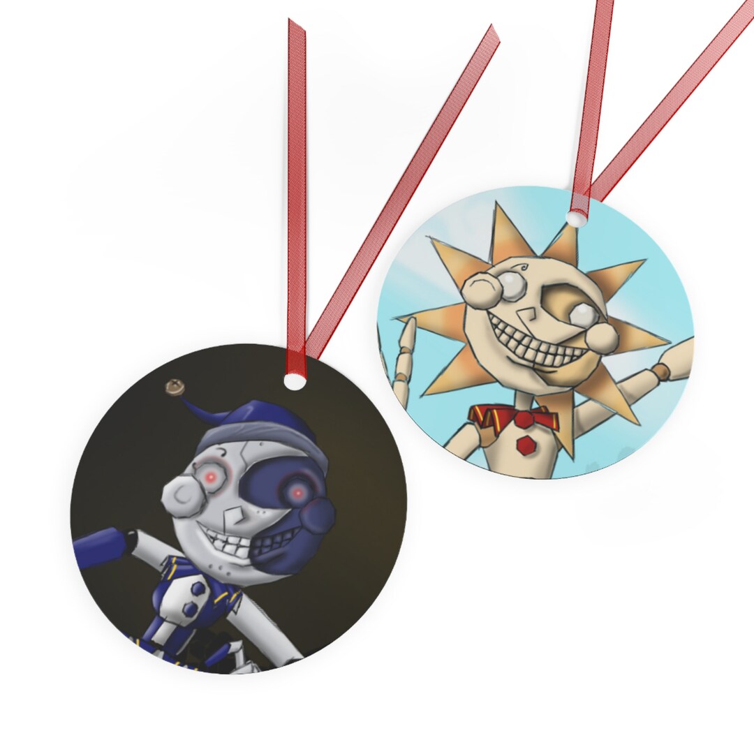 Sundrop and Moondrop Metal Decoration Gift Security Breach FNAF ...