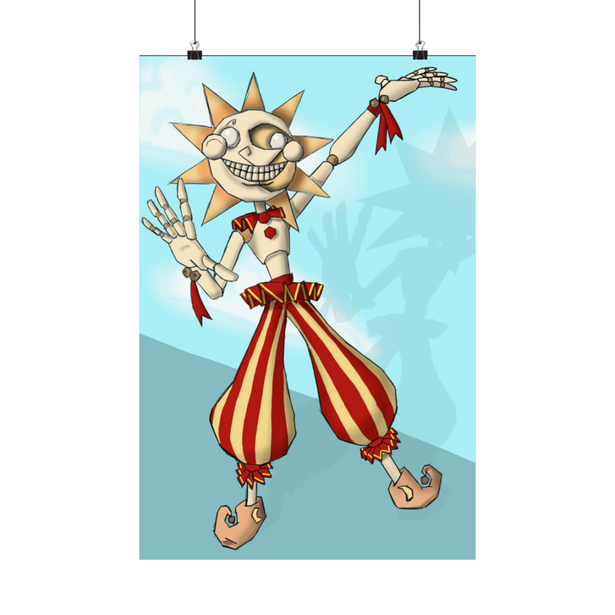 Sundrop Vertical Posters FNAF Poster Matte Print FNAF Sundrop - Etsy