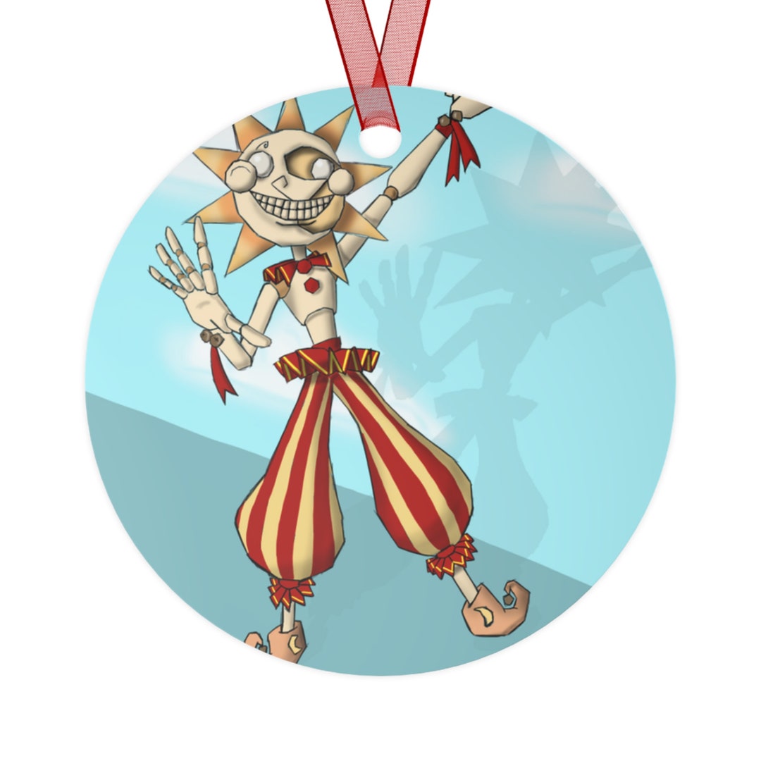 Sundrop Metal Ornament Christmas Ornament Sundrop Gift FNAF Ornament ...