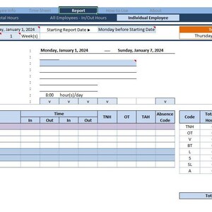 5 Automated Excel Timekeeping Templates & Time Sheet Tools for Business ...