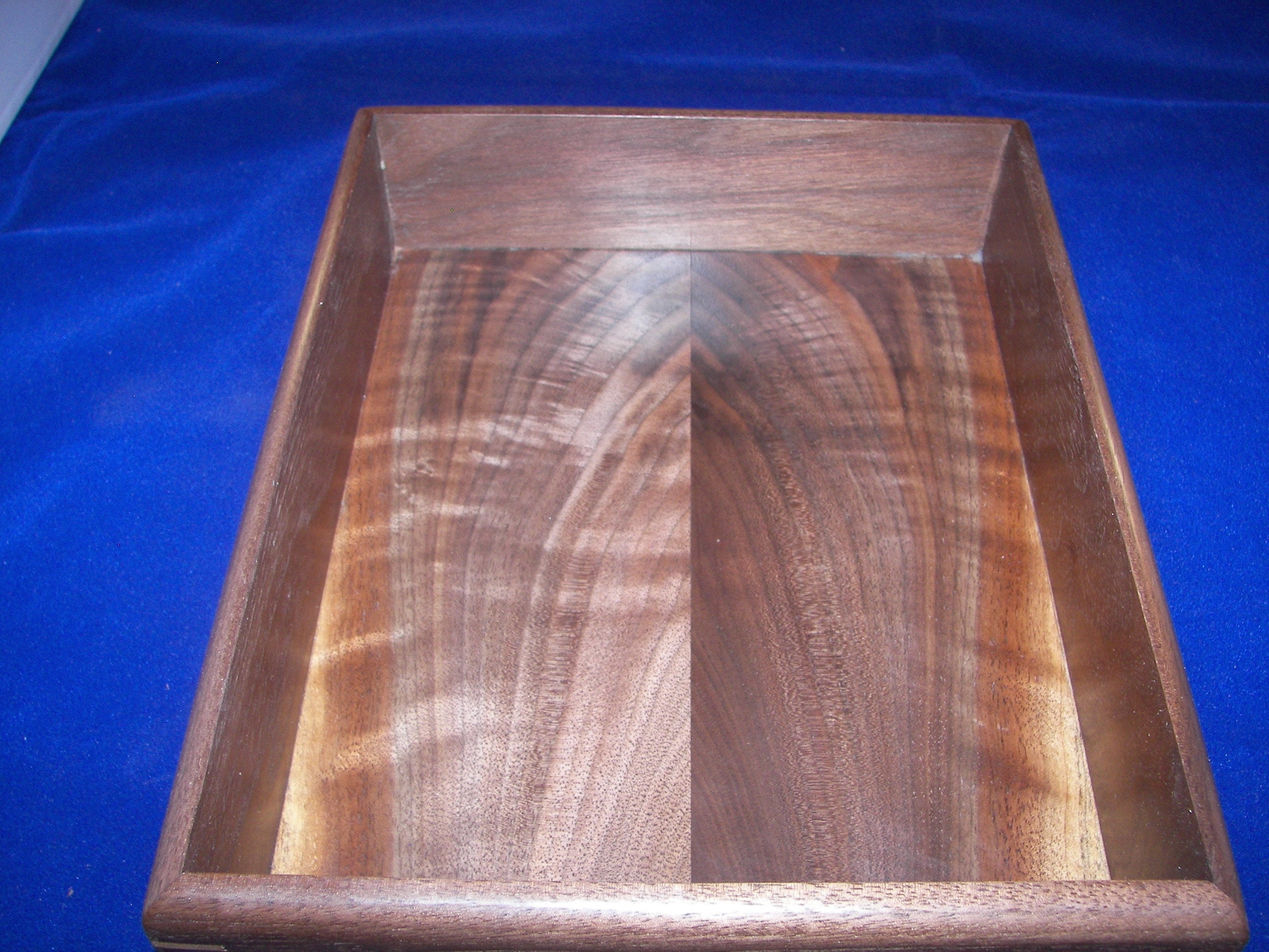 Wood Tray / Beautiful Walnut Valet Tray / Desk Tray 100_3352 - Etsy