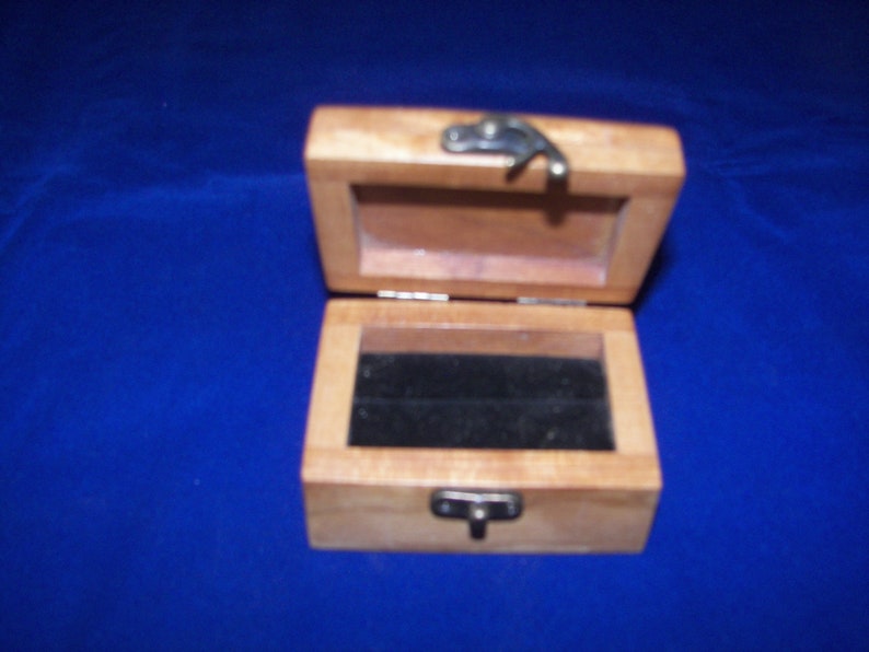Cherry Ring Box double for Two Rings 100_2969 - Etsy