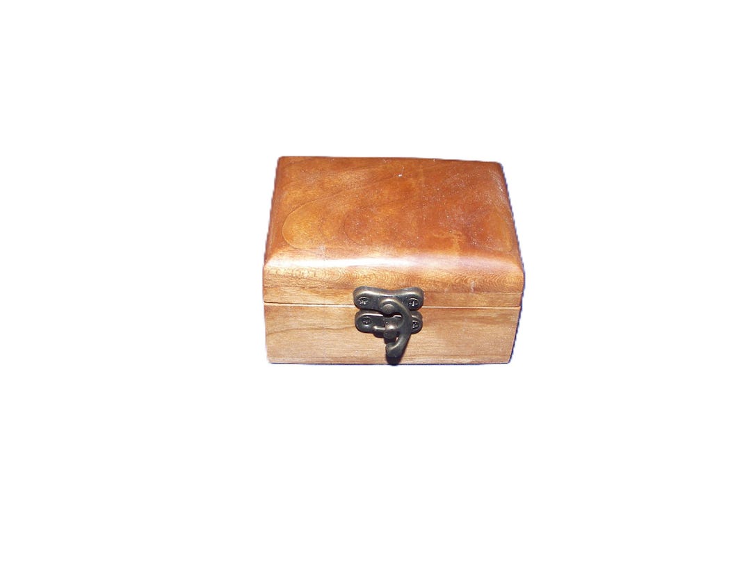 Cherry Ring Box (double for Two Rings) [100_2969] - Etsy