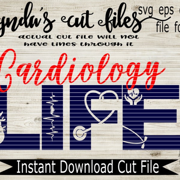 Cardiology Svg - Etsy