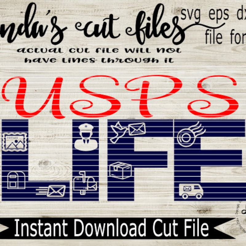 Usps Svg - Etsy
