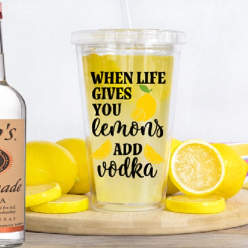 Mega Bundle When Life Gives You Lemons Vodka Lemonade Svg Png - Etsy