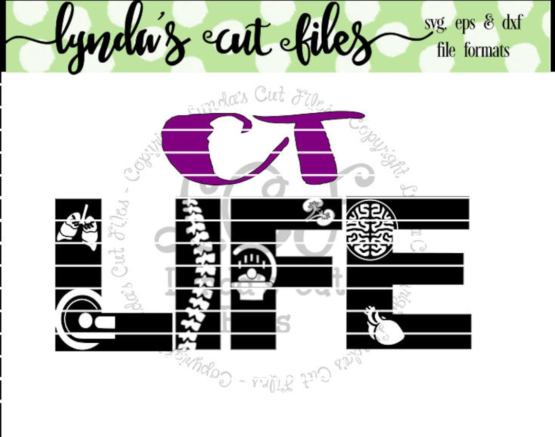 CT Life Svg/eps/dxf File - Etsy