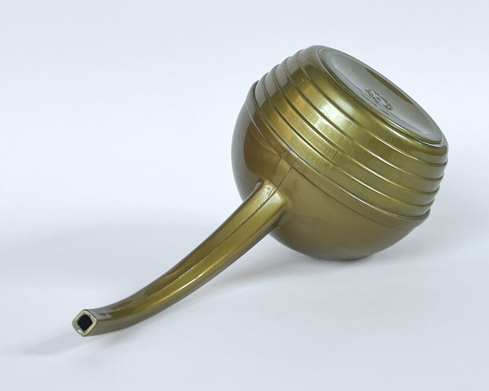 Vintage Mod Lustro Ware Watering Can, Small Gold Plastic Watering ...