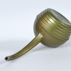 Vintage Mod Lustro Ware Watering Can, Small Gold Plastic Watering ...