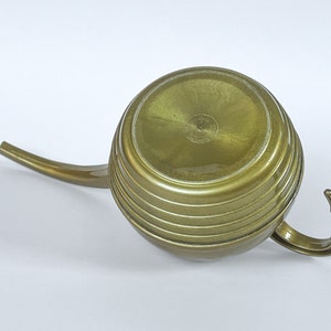 Vintage Mod Lustro Ware Watering Can, Small Gold Plastic Watering ...