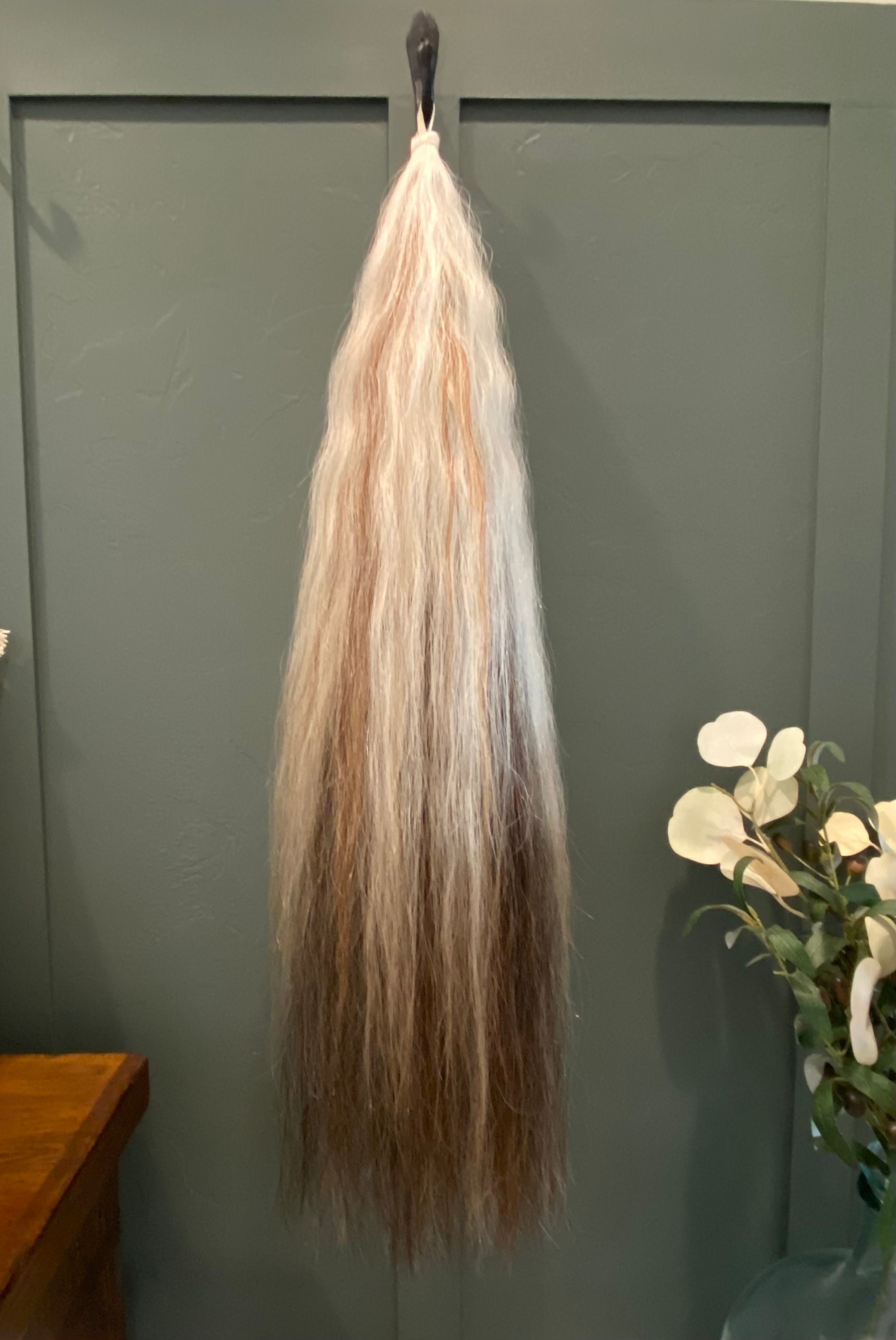 Custom Horse Hair Tail Extension 40-42" - Etsy