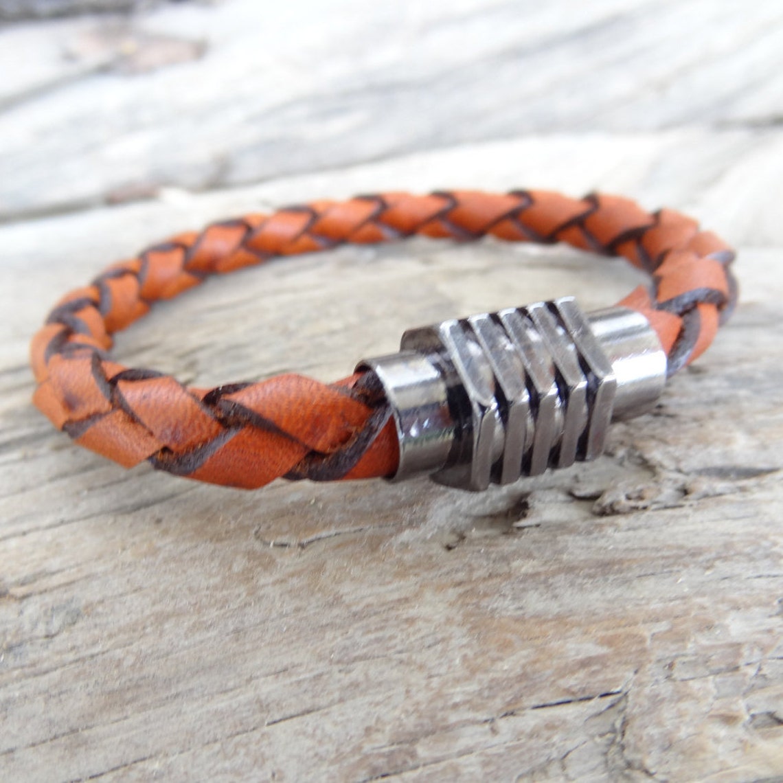 Taba Braided Leather Bracelet, High Quality Leather, Men's Jewelry ...