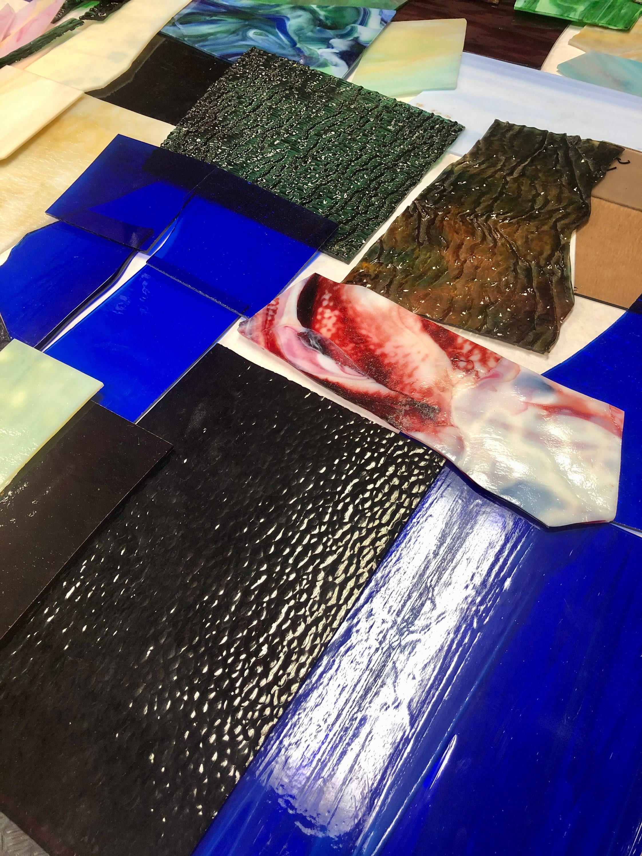 PREMIUM 15 Lbs Stained Glass Large Scrap Glass Variety Pack - Etsy
