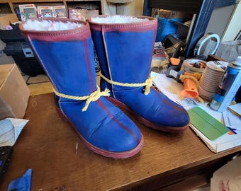 Dragon Ball Z Goku Boots for Cosplay - Etsy
