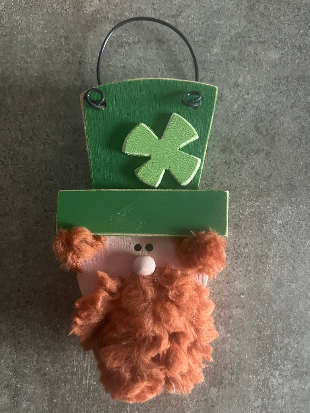 Ornaments- 4, One Each- Leprechaun, Easter Bunny and Uncle Sam and ...