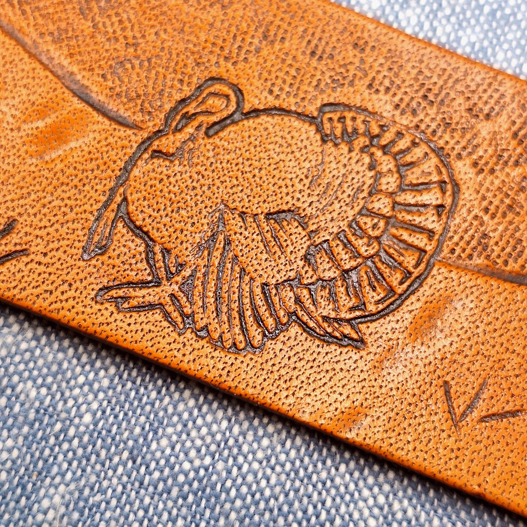 Turkey Leather Bookmark, Men's Bookmark, Turkey Hunting, Hunting Gift ...