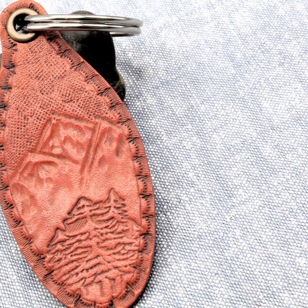 Mountain Keychain - Etsy