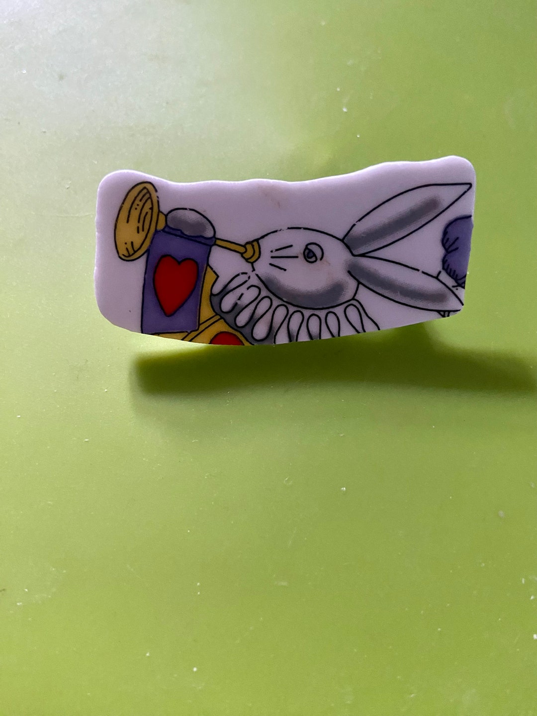 Delightful Alice in Wonderland white Rabbit Rare Vintage - Etsy