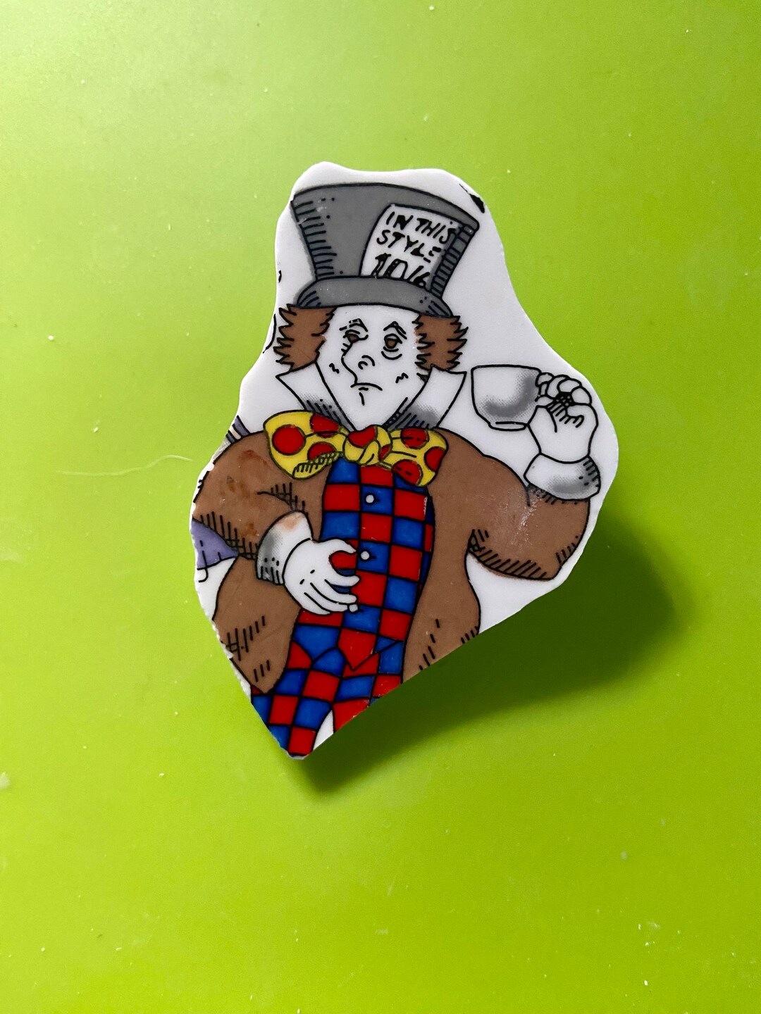 Delightful Alice in Wonderland ‘mad Hatter ‘ Rare Vintage Ceramic ...