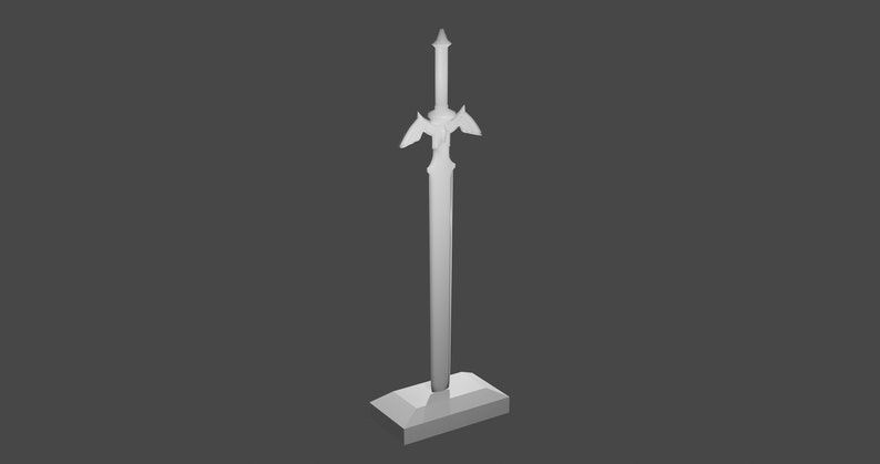 STL File for 3D Printing Master Sword - Etsy