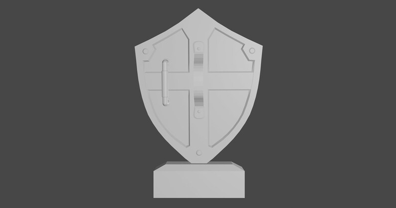 STL File for 3D Printing Hylian Shield - Etsy